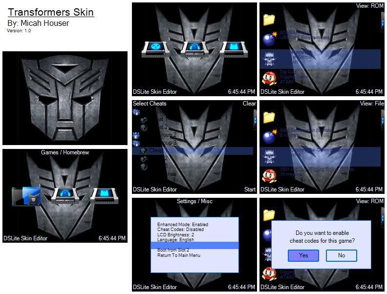 Transformer Skin | GBAtemp.net - The Independent Video Game Community